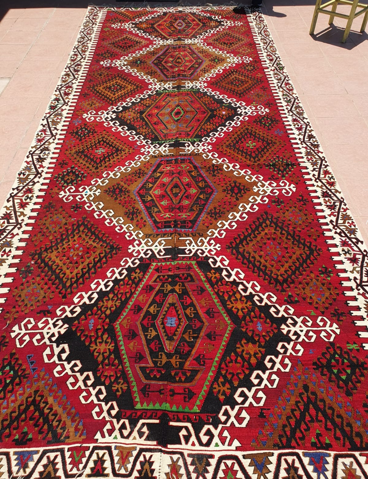 Handmade kilim runners