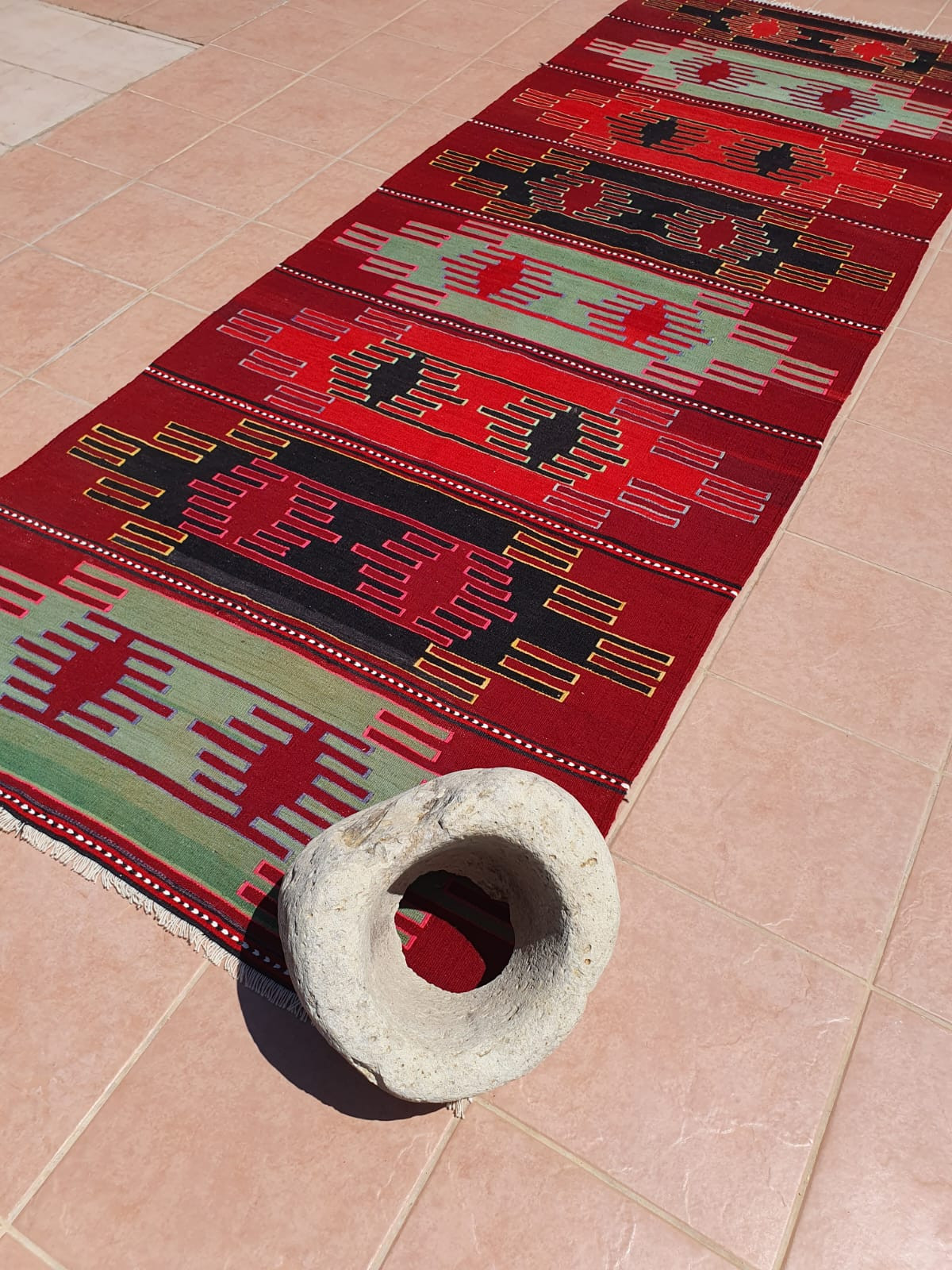 Handmade kilim runners