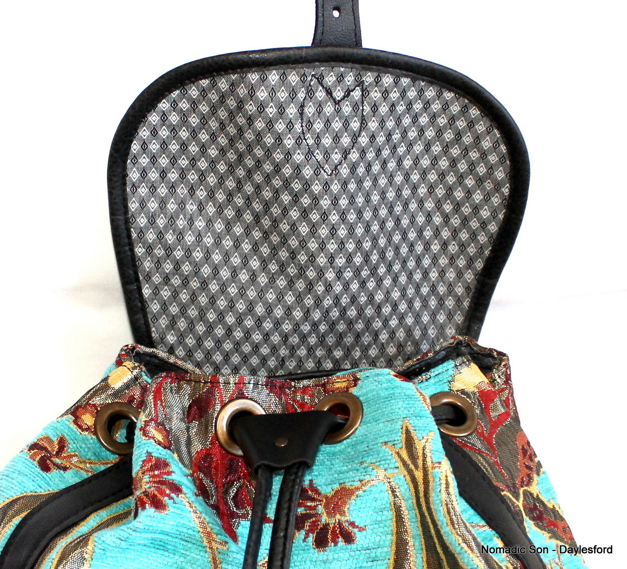 Woven Textile Backpack - NOMADIC SON