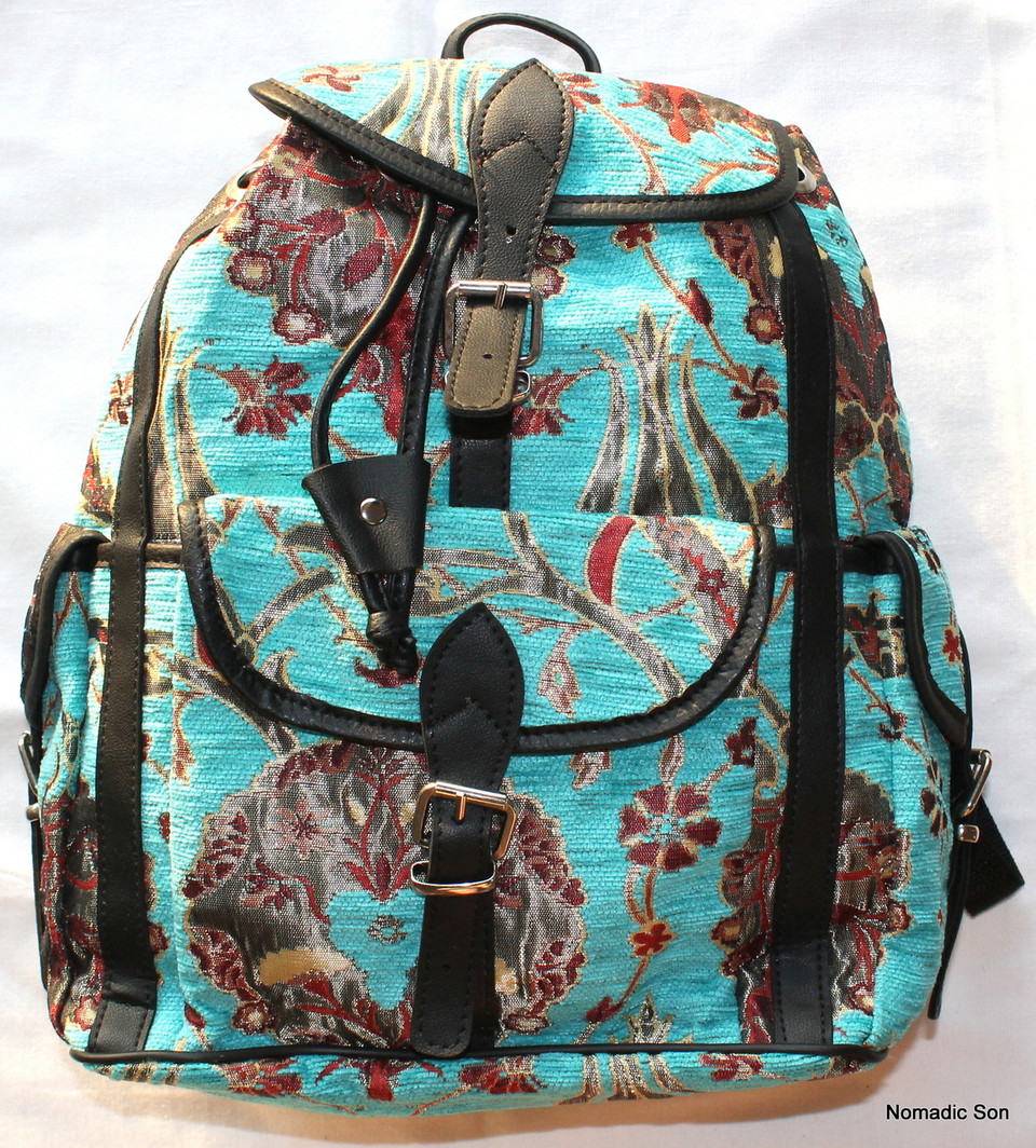 Woven Textile Backpack - NOMADIC SON