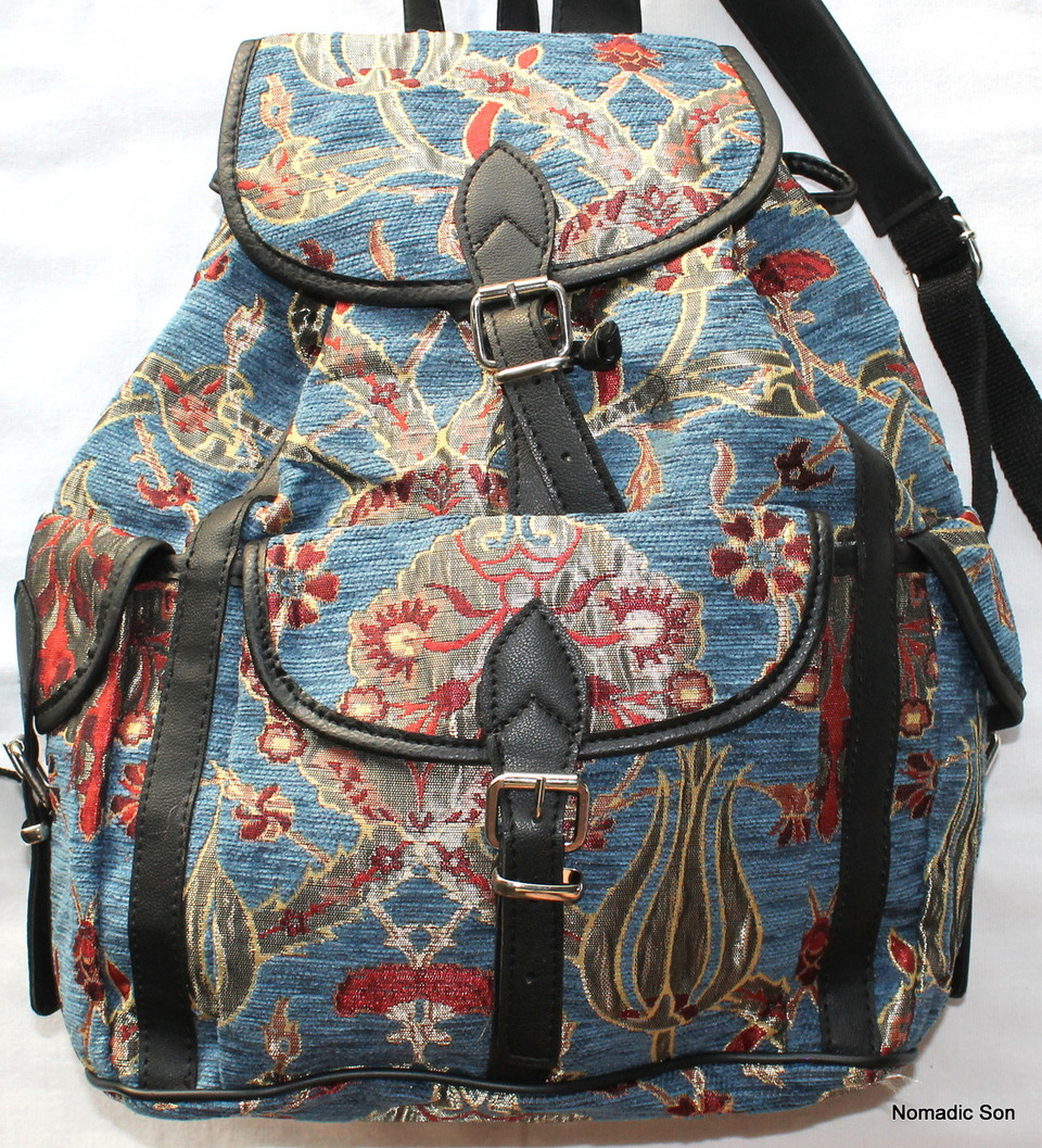 Woven Textile Backpack - NOMADIC SON