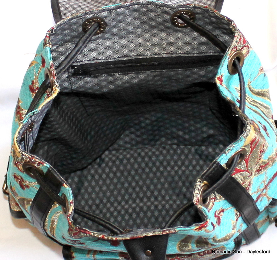 Woven Textile Backpack - NOMADIC SON