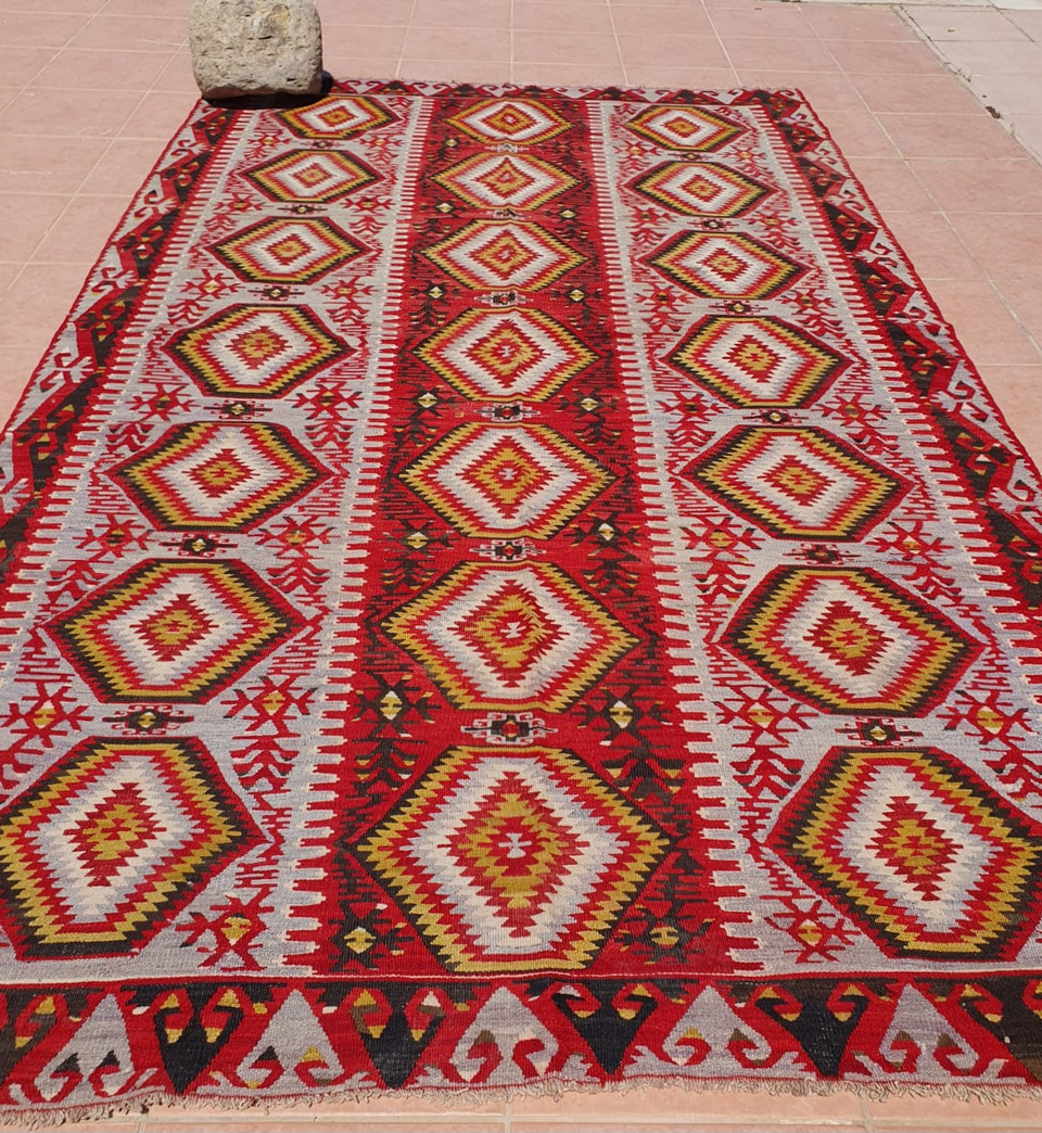 Handmade kilim runners