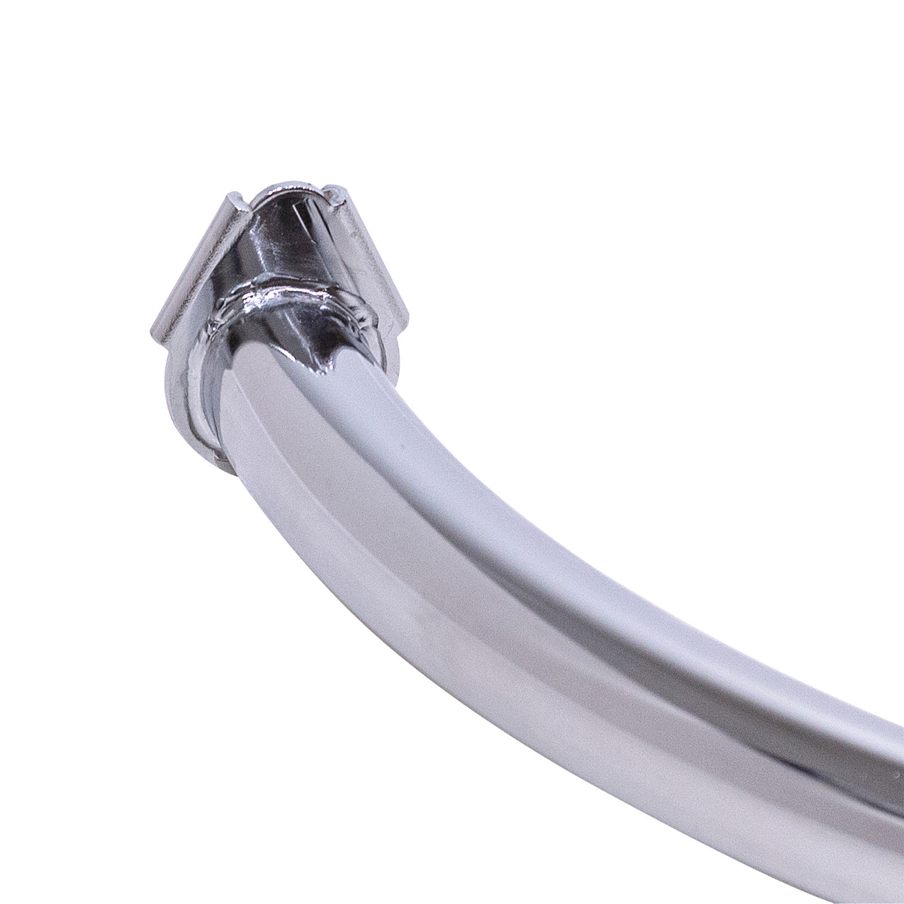 Curved Add-On Bar for H Rack Style Garment Rack