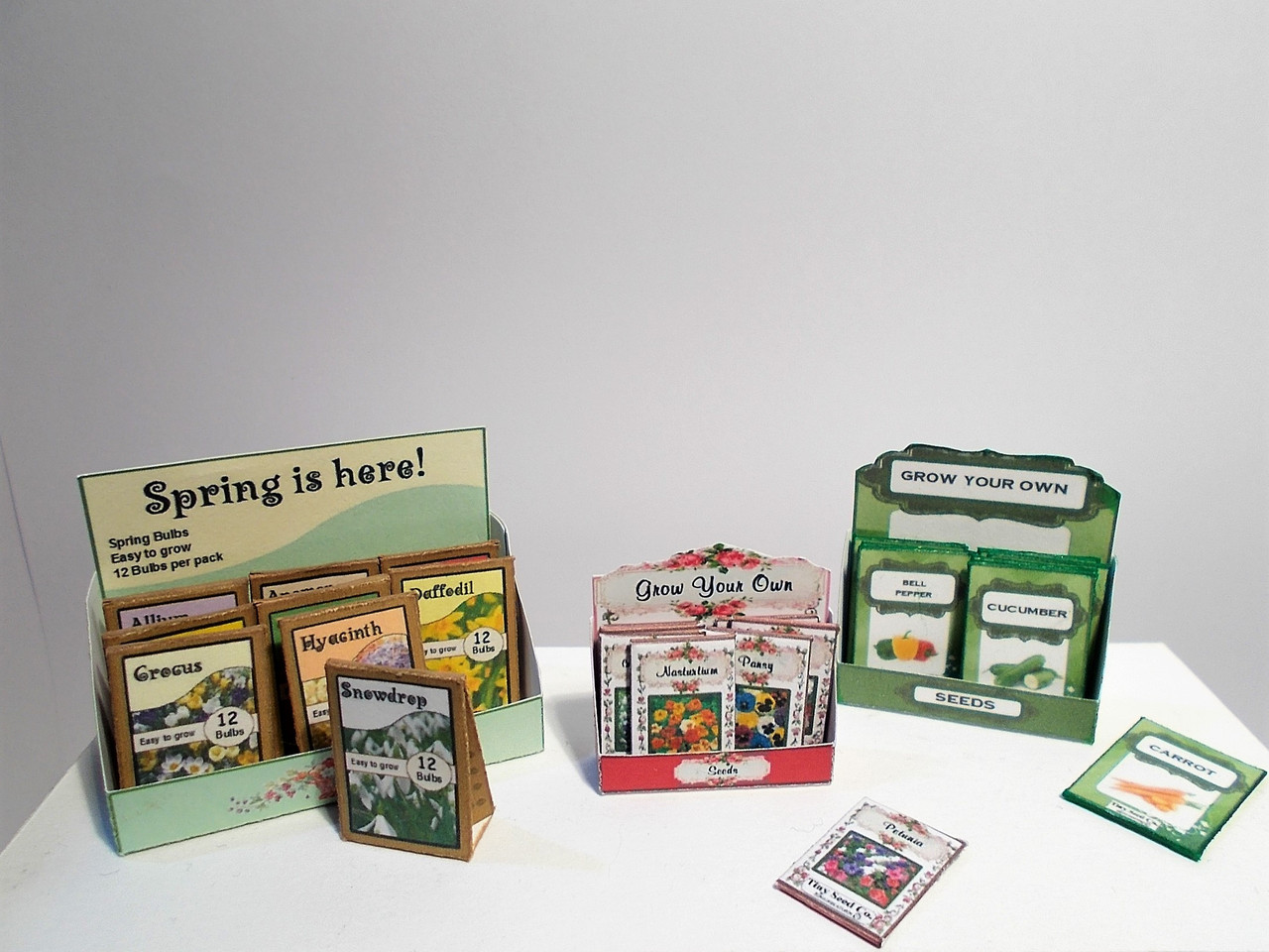 Download - Vegetable Seed Display - ZENA'S MINIATURES