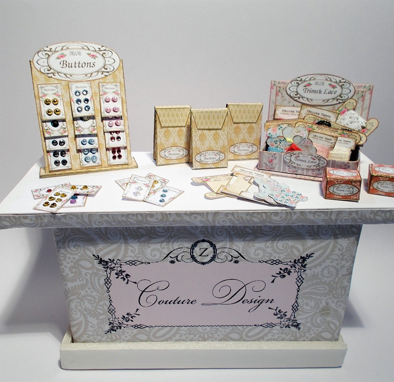 Download - Deluxe Button Stand - ZENA'S MINIATURES