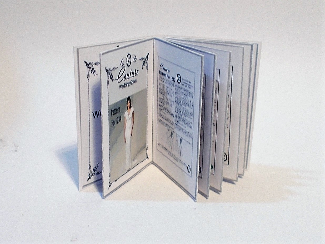 Download - Wedding Pattern Display & gown book - ZENA'S MINIATURES