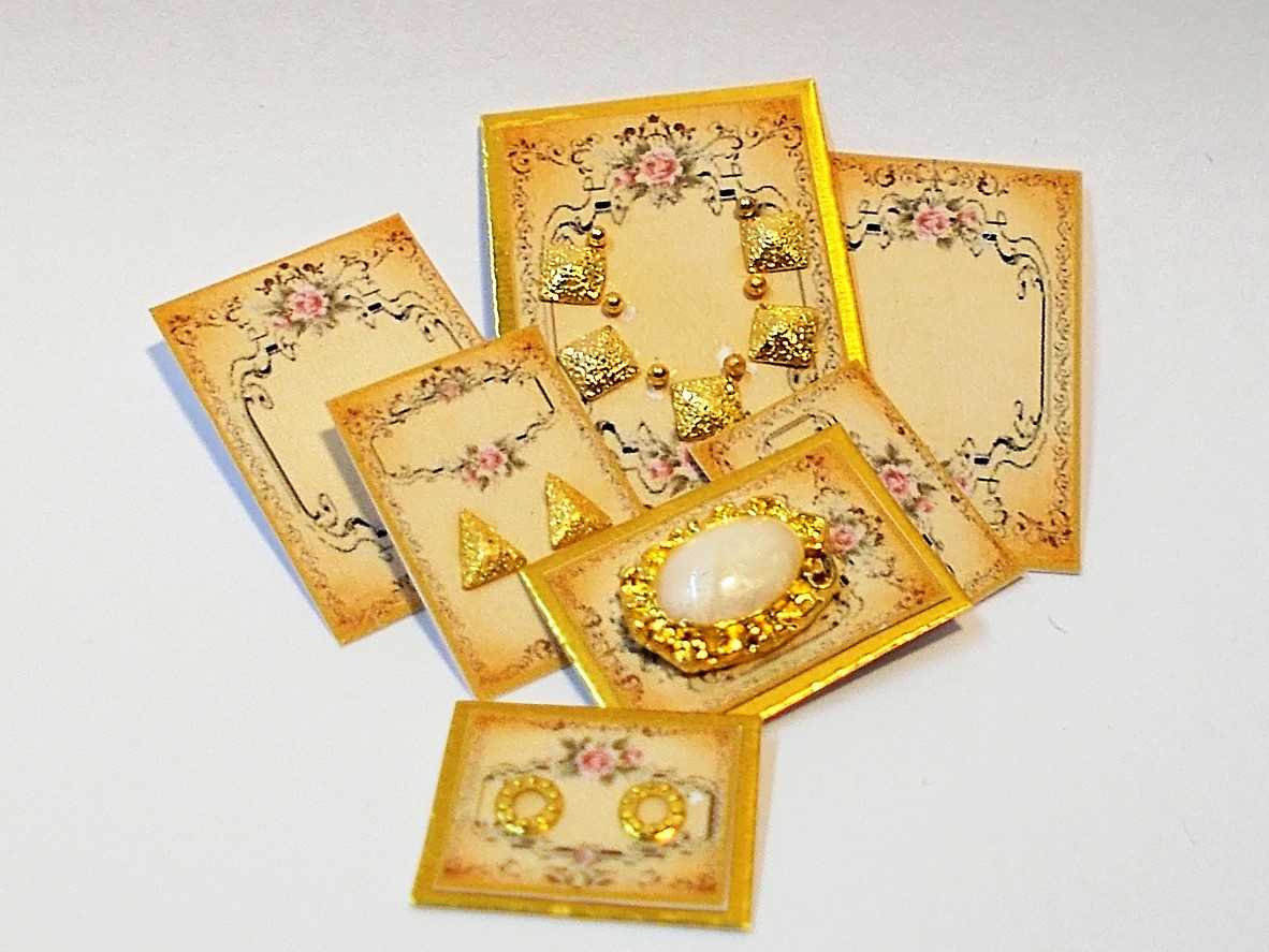 Kit - Jewellery Cards No1 - ZENA'S MINIATURES