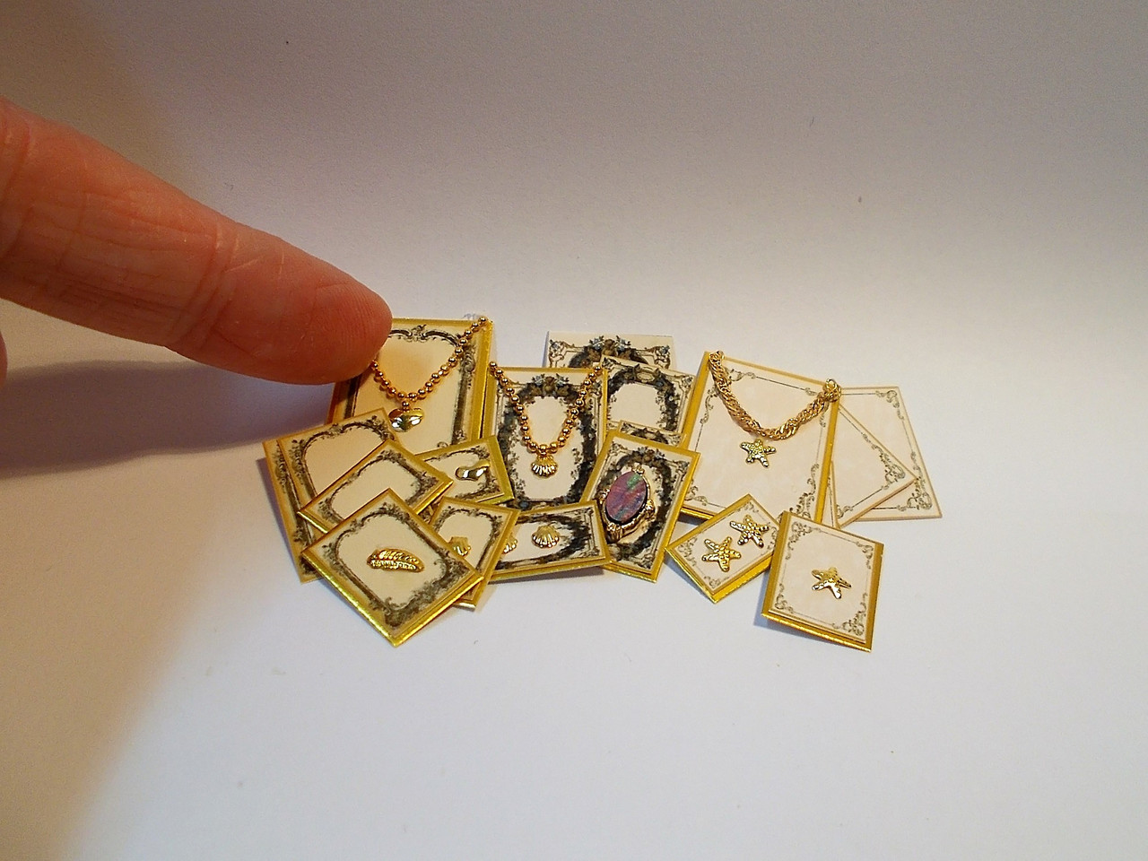 Kit - Jewellery Cards No5 - ZENA'S MINIATURES