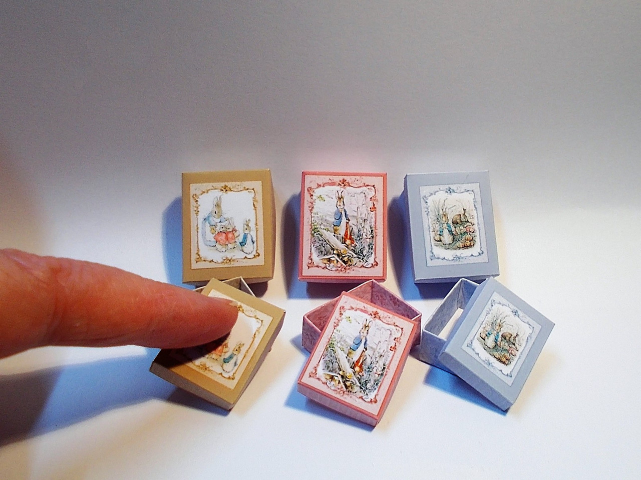 Kit - Vintage Bunny Boxes - ZENA'S MINIATURES