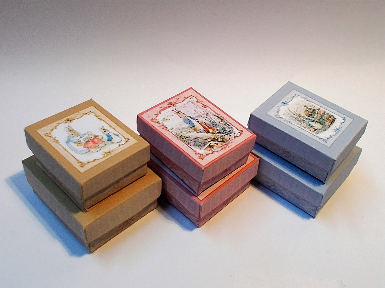 Kit - Vintage Bunny Boxes - ZENA'S MINIATURES