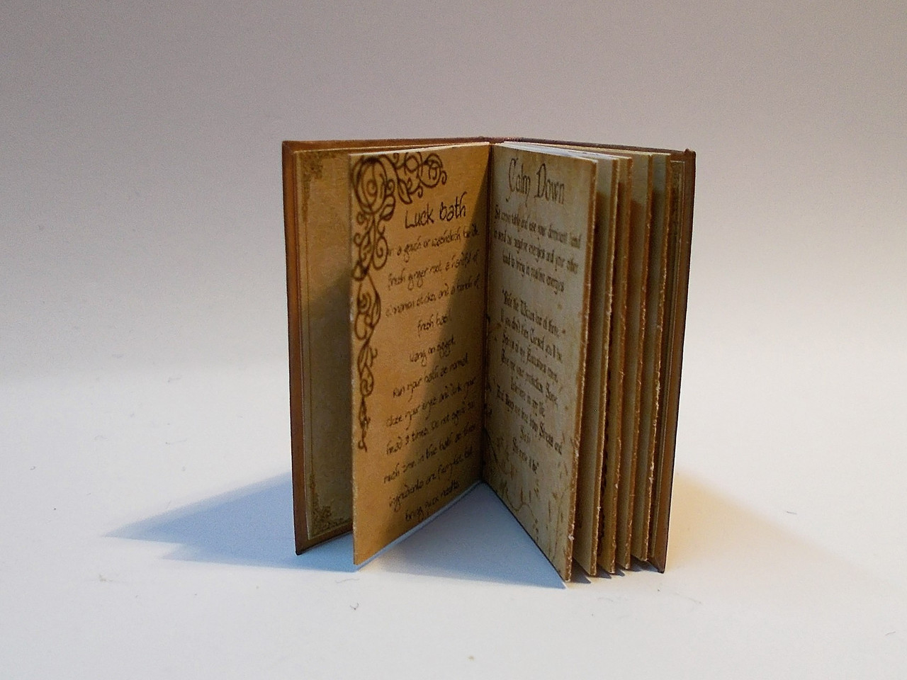Witches evil eye book - ZENA'S MINIATURES