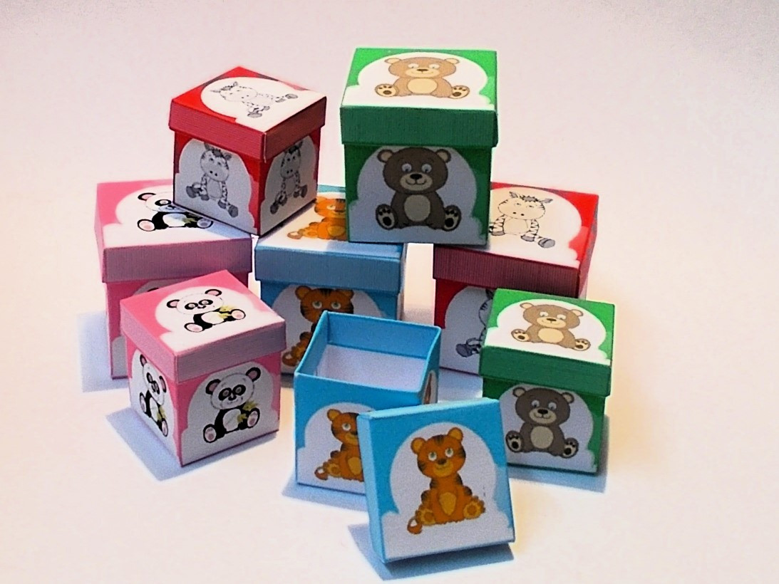 Kit - 8 Animal Toy Boxes - ZENA'S MINIATURES