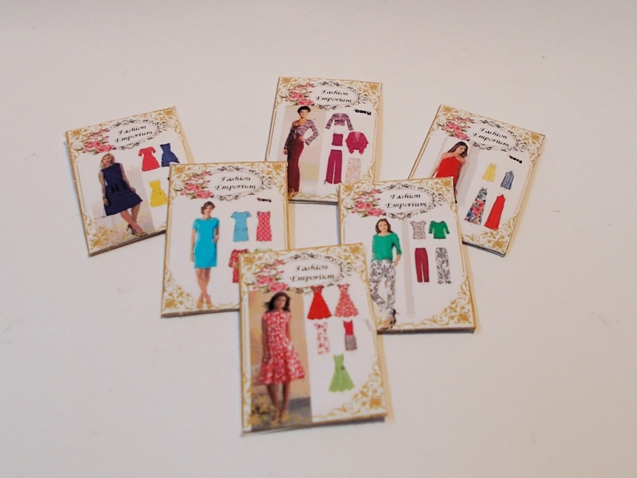 Kit - 6 Modern Dressmaking sewing pattern packs - ZENA'S MINIATURES