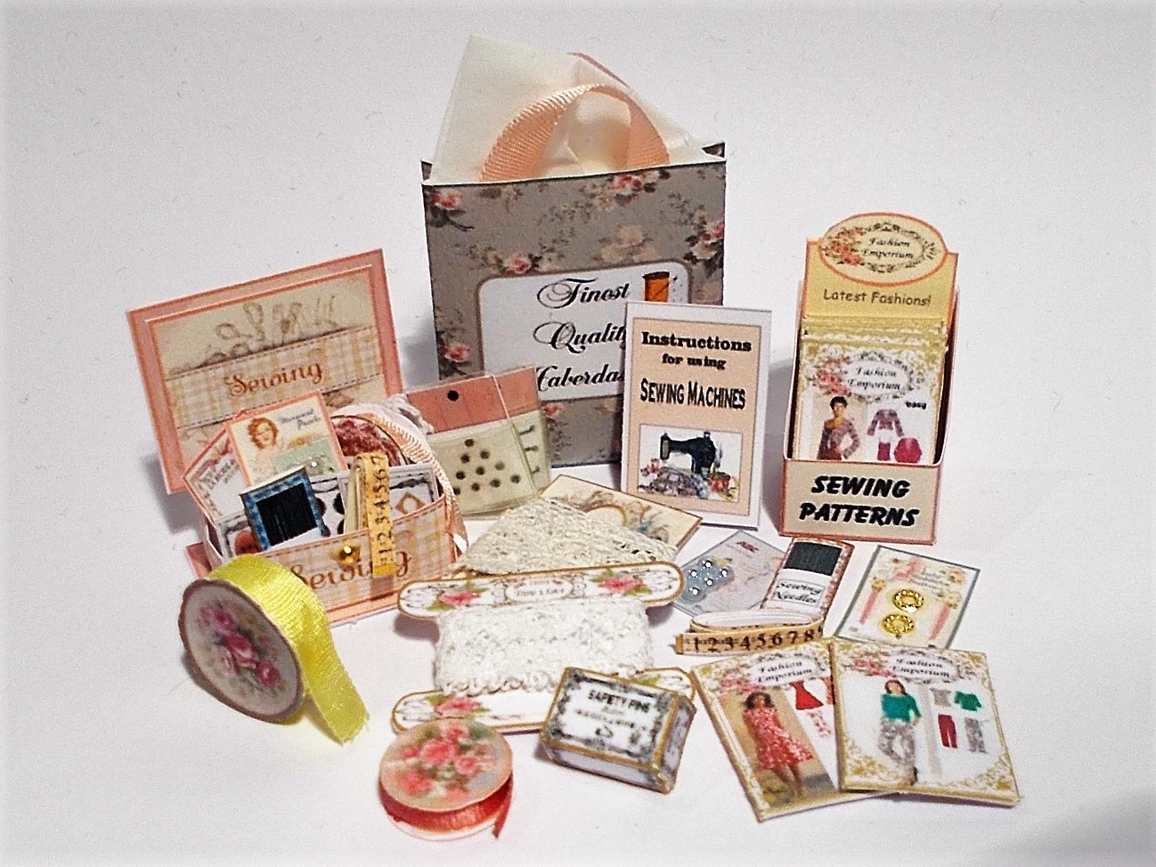 Download-Modern Haberdashery Kit #1 - ZENA'S MINIATURES