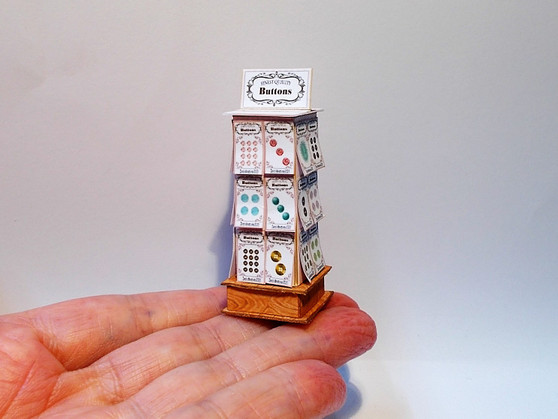 Kit - Button Stand No2 - ZENA'S MINIATURES
