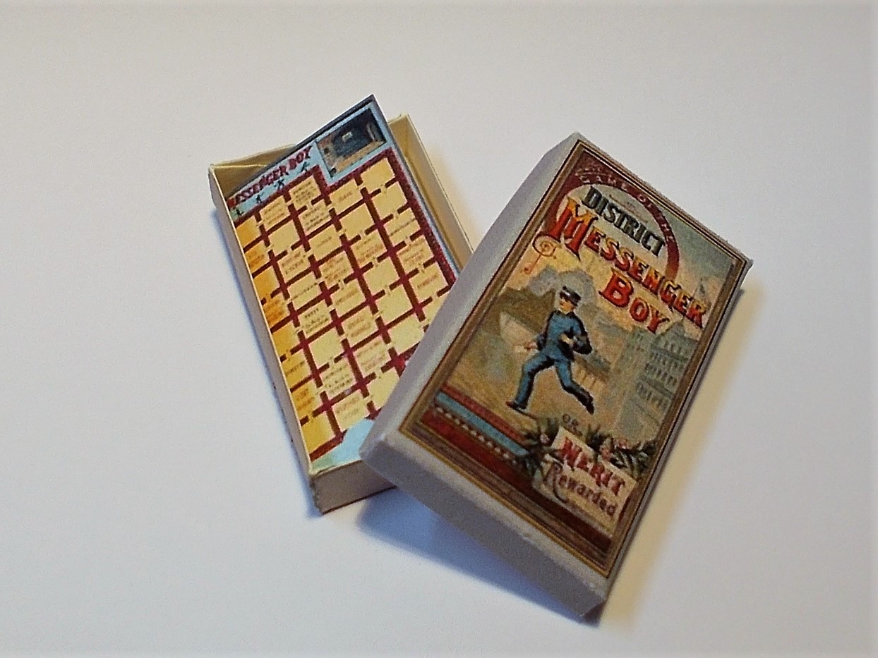 Vintage Board Game - Messenger Boy - ZENA'S MINIATURES