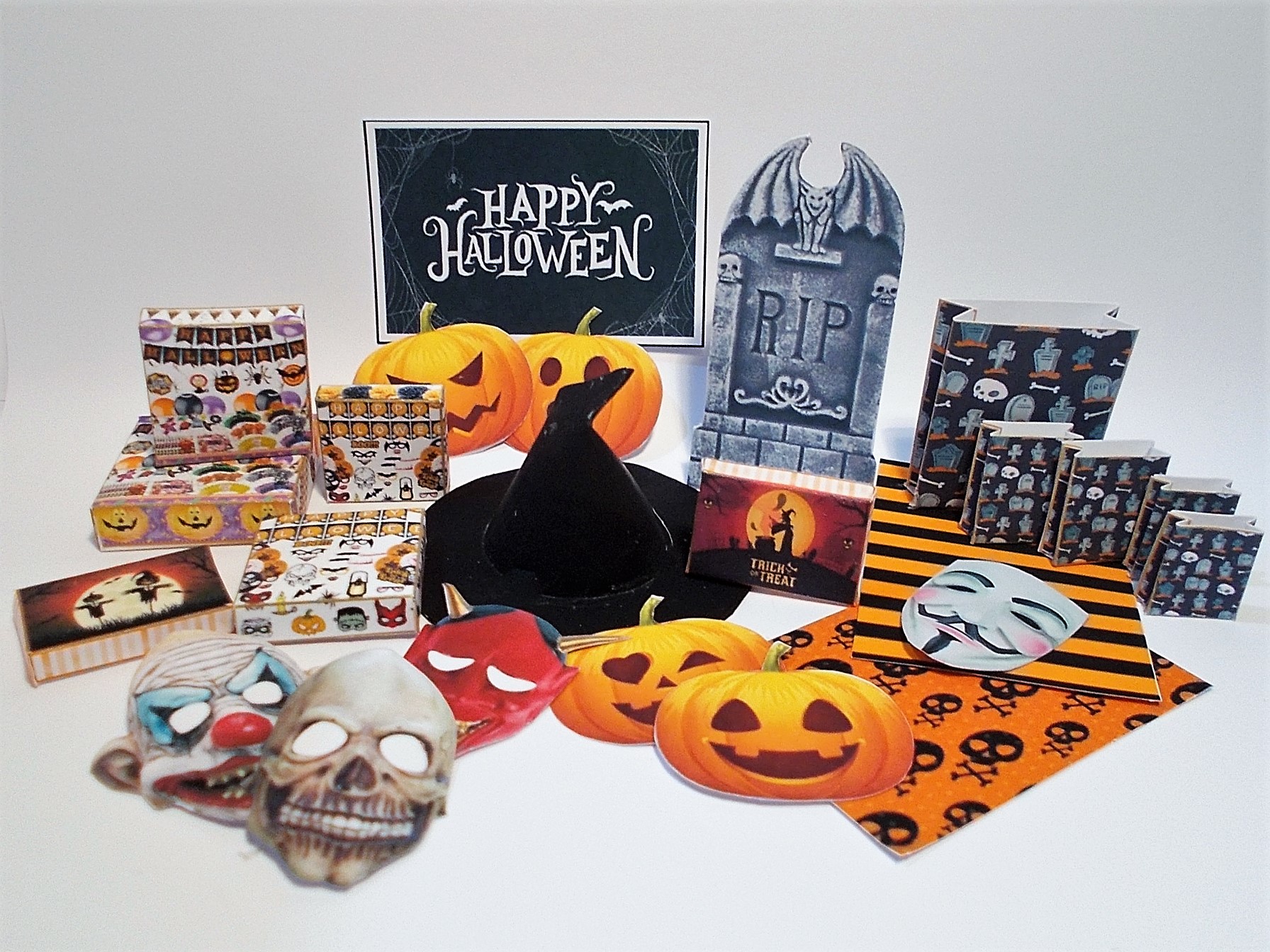 Download - Halloween Shop Display No1 - ZENA'S MINIATURES