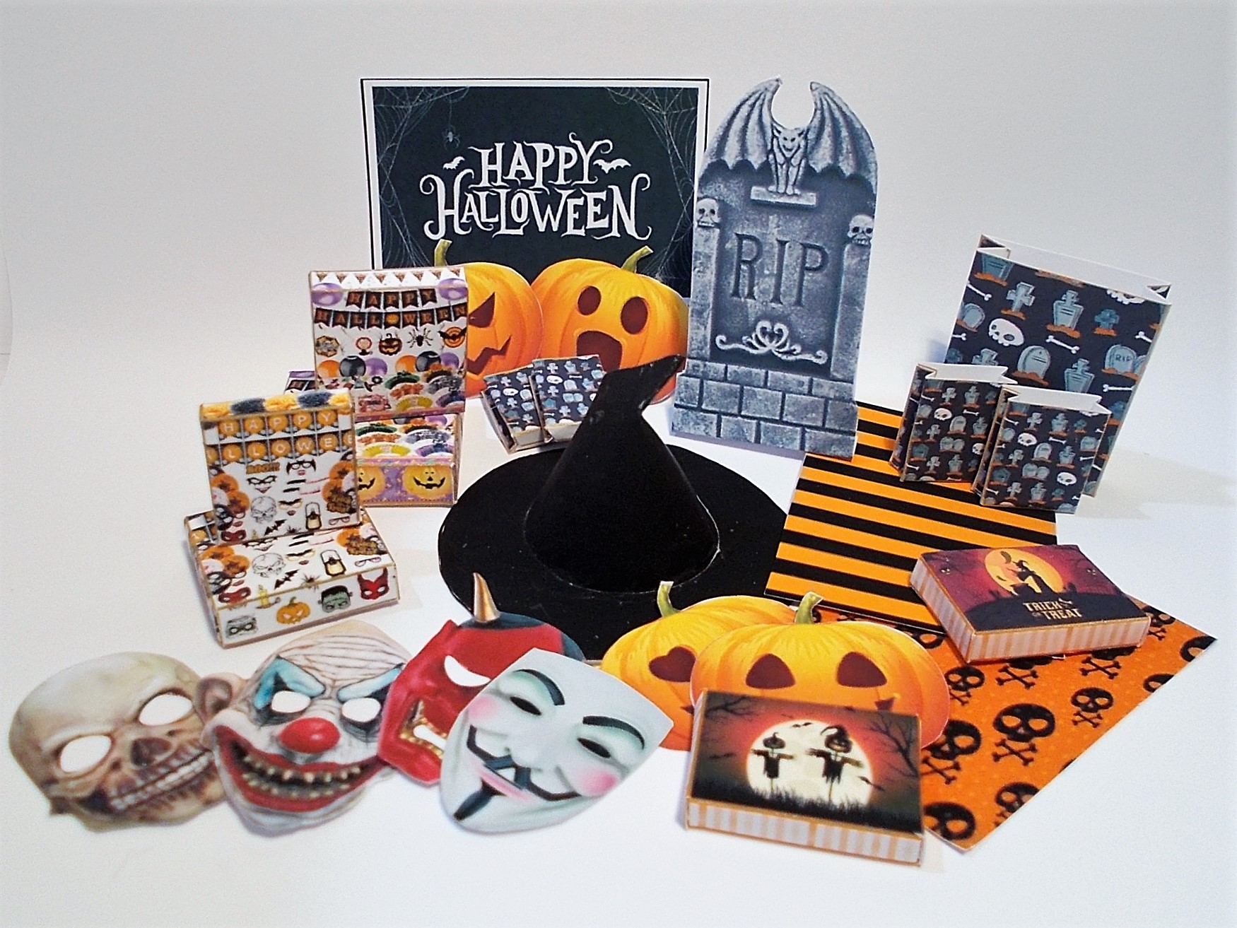 Kit - Halloween Shop Display No1 - ZENA'S MINIATURES