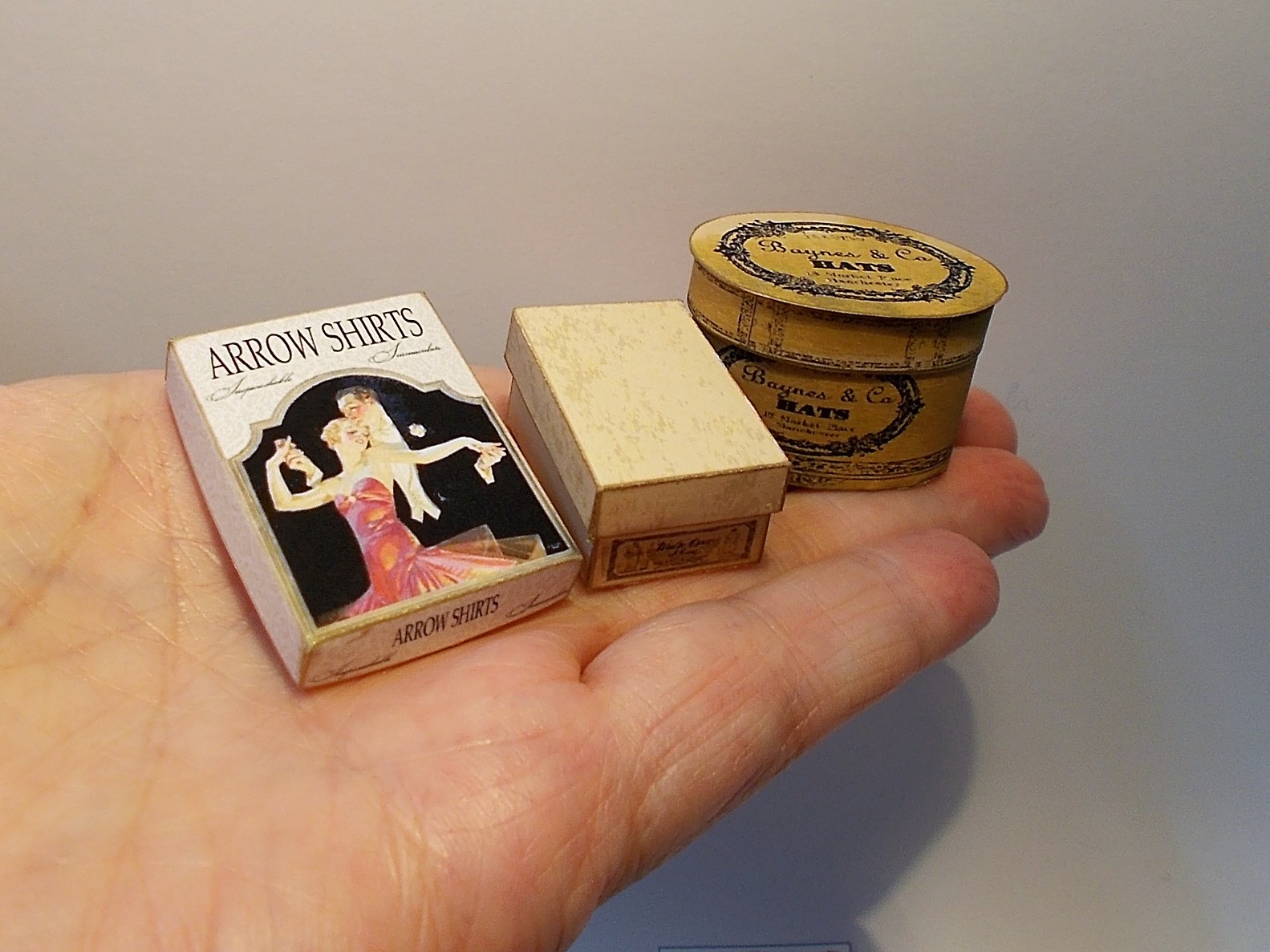 Download - Vintage Gents Boxes No3 - ZENA'S MINIATURES