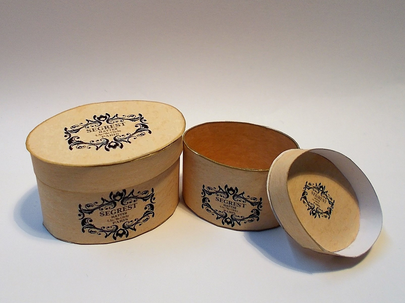 Download - Gent's French Hat Boxes - ZENA'S MINIATURES