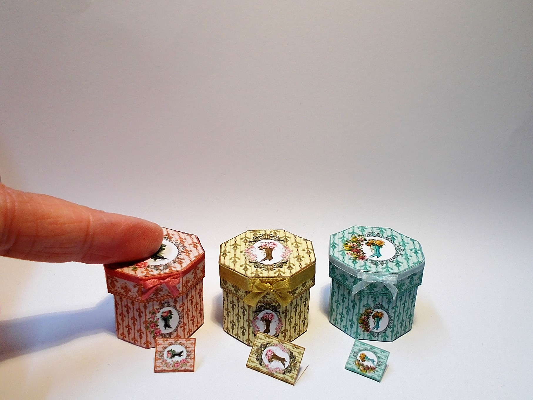 Kit - Boot Boxes -makes 3 - ZENA'S MINIATURES