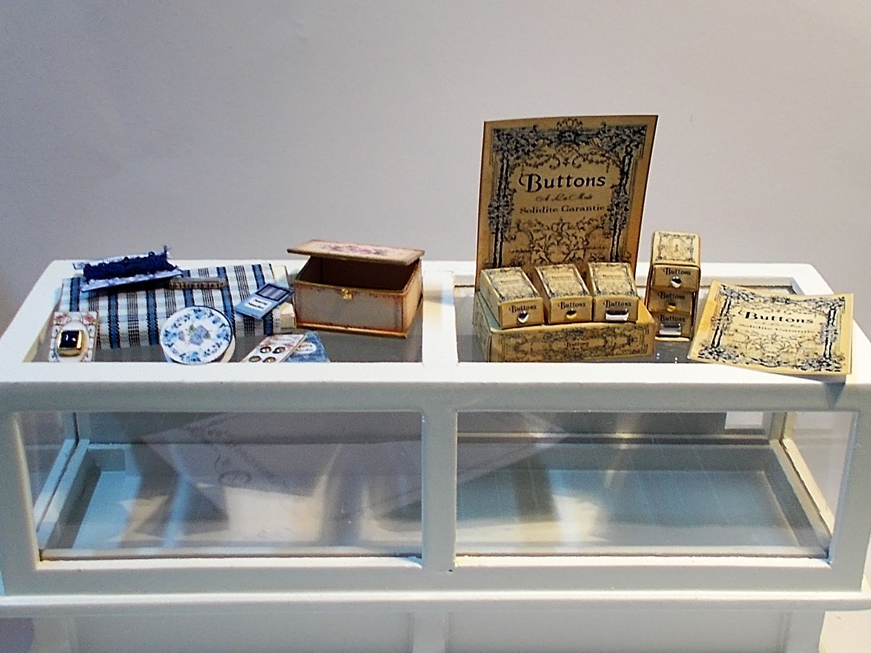 Haberdashery Set in blue tones,fabric,ribbon,pins & more - ZENA'S ...
