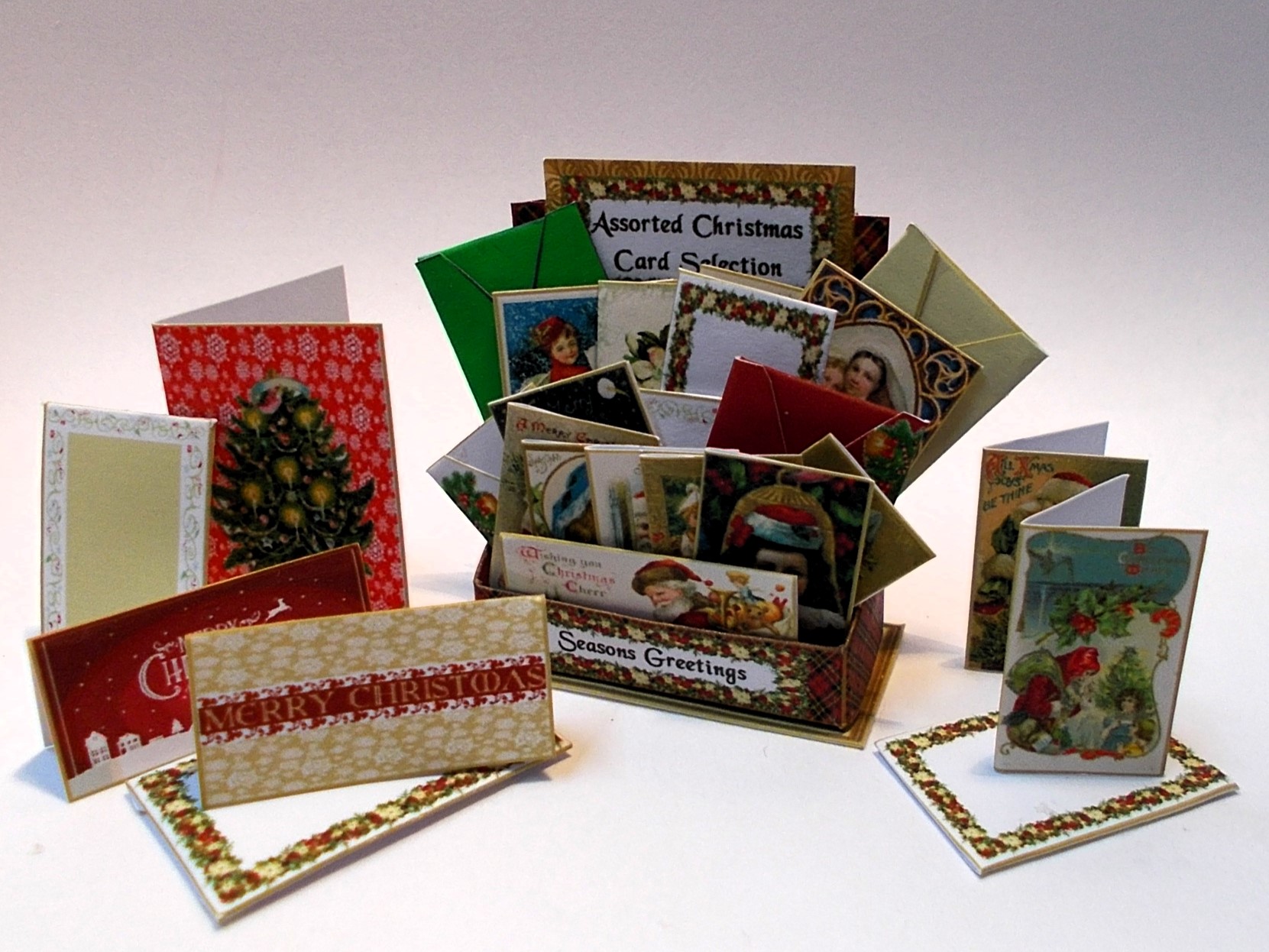 Kit - Christmas card Display Stand - ZENA'S MINIATURES
