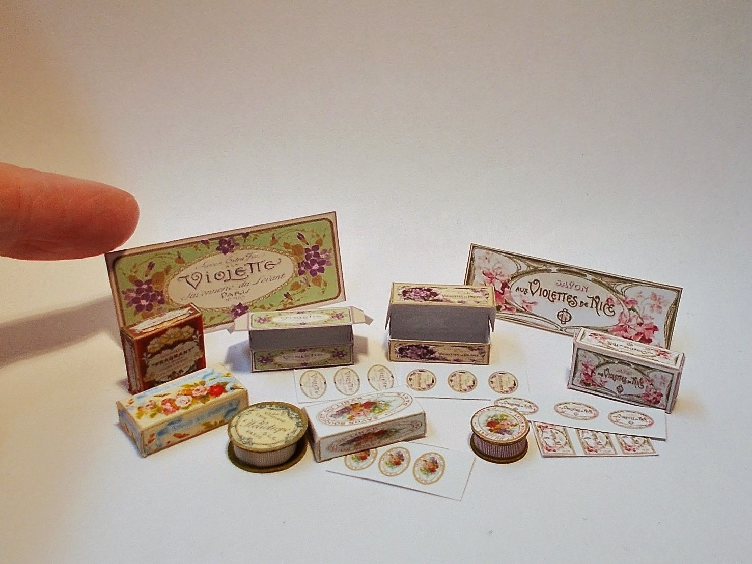 Kit - Soap Boxes - ZENA'S MINIATURES