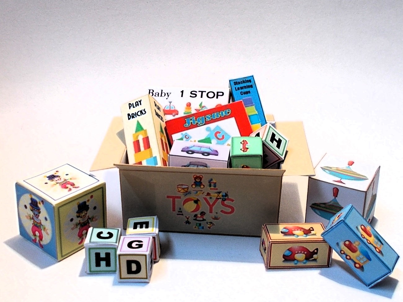 Kit - Toy Box - ZENA'S MINIATURES