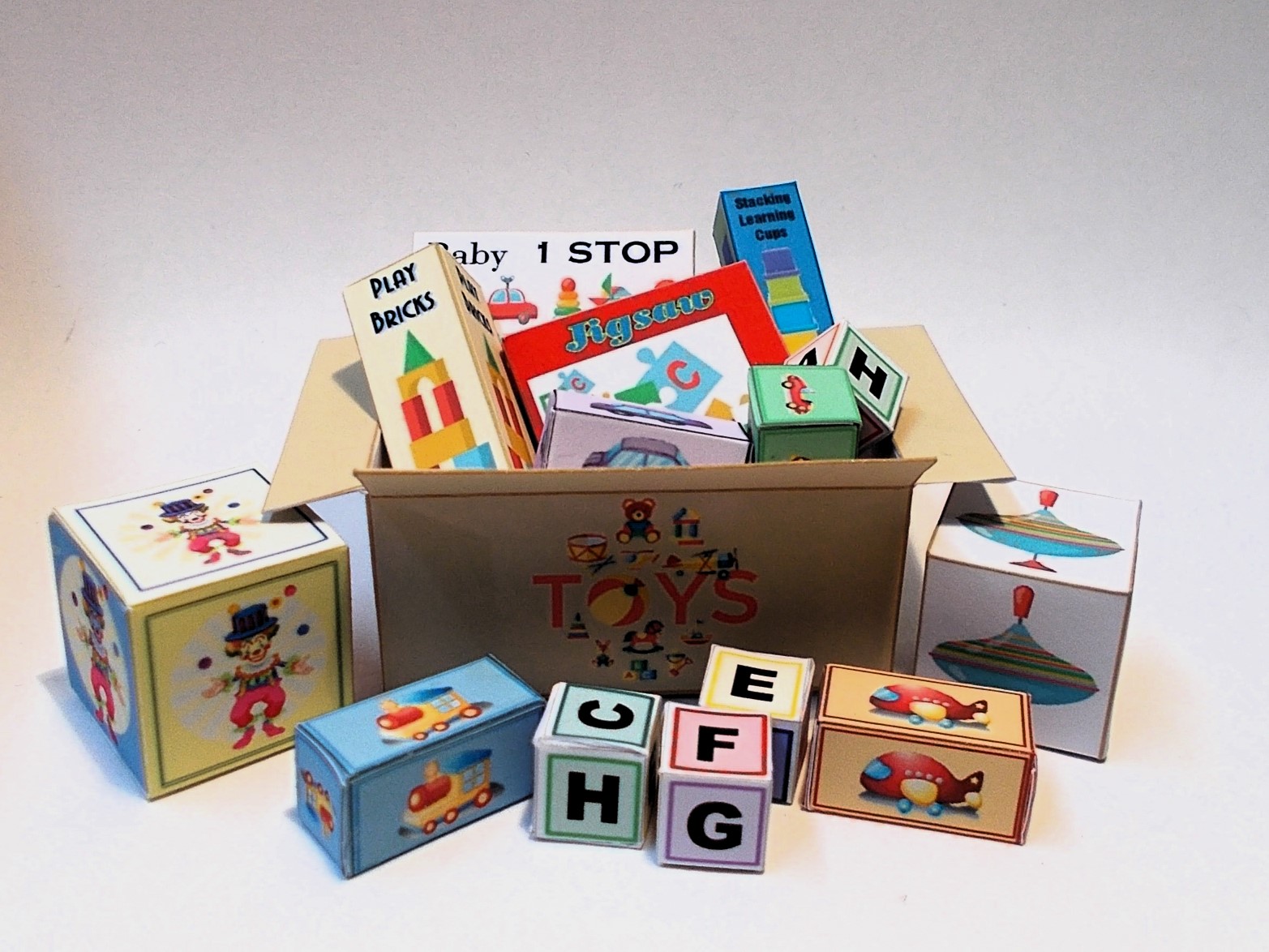 Kit - Toy Box - ZENA'S MINIATURES