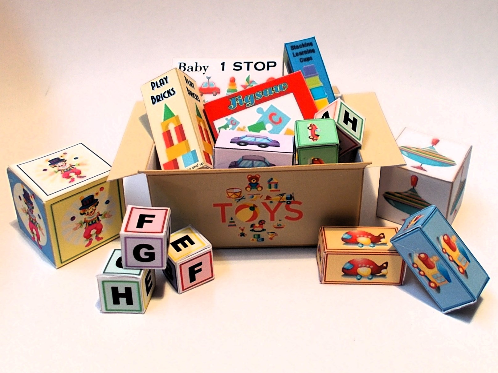 Kit - Toy Box - ZENA'S MINIATURES