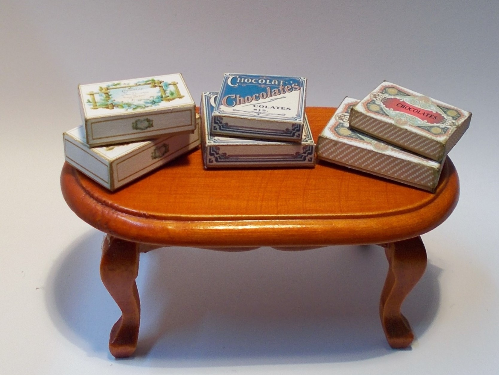 Kit - Chocolate Boxes No1 - ZENA'S MINIATURES