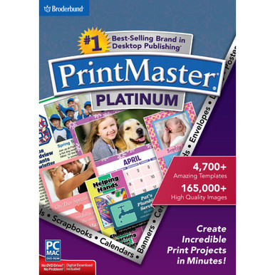 PrintMaster Platinum 7 (PC) Software, Windows 10 8 7 Vista ...