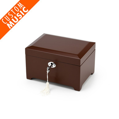 Unique Ballerina Music Box with Lock & Key | Music Box Attic