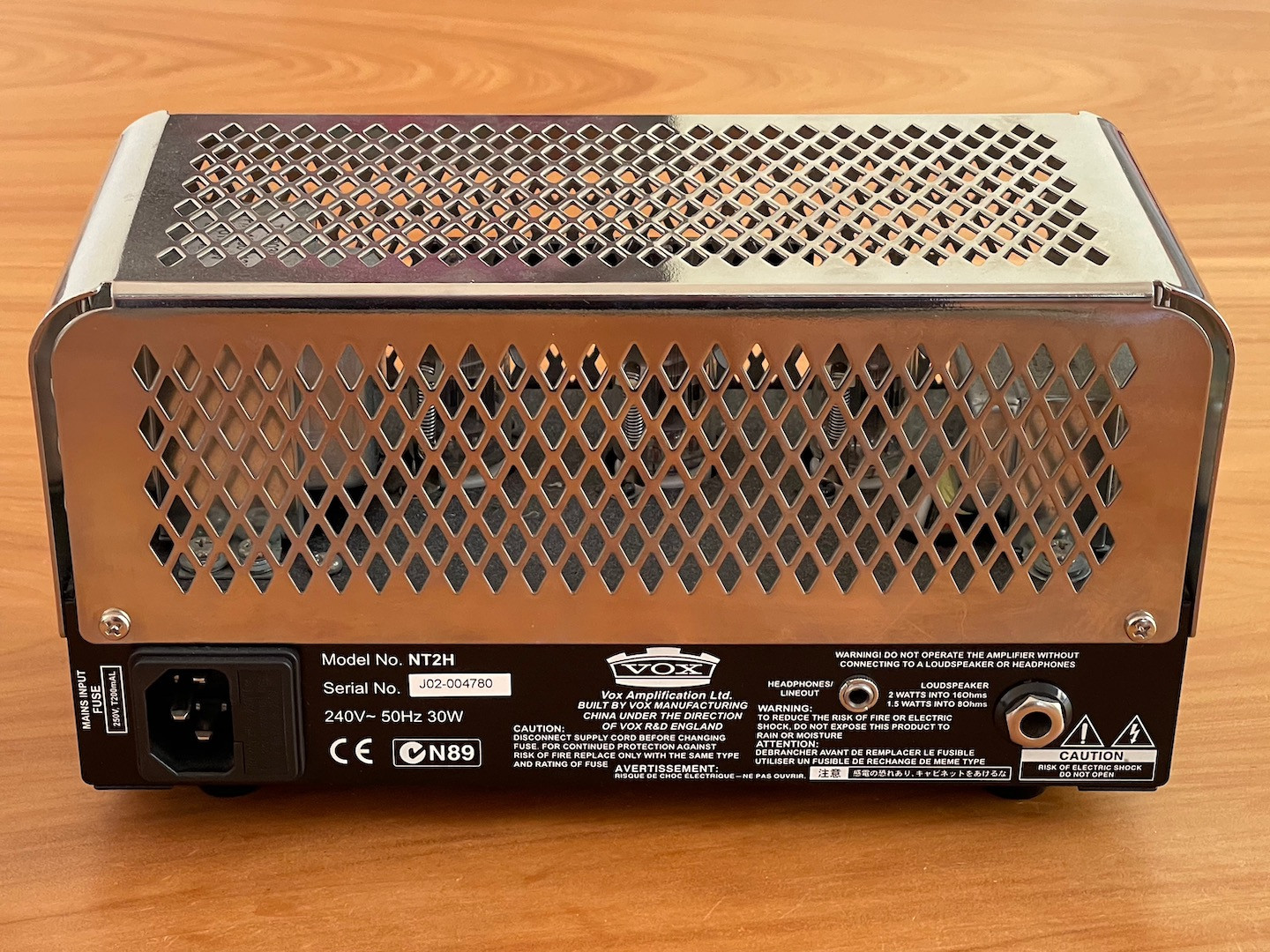 Vox Lil' Night Train - Mini Tube Head - Tone Lounge
