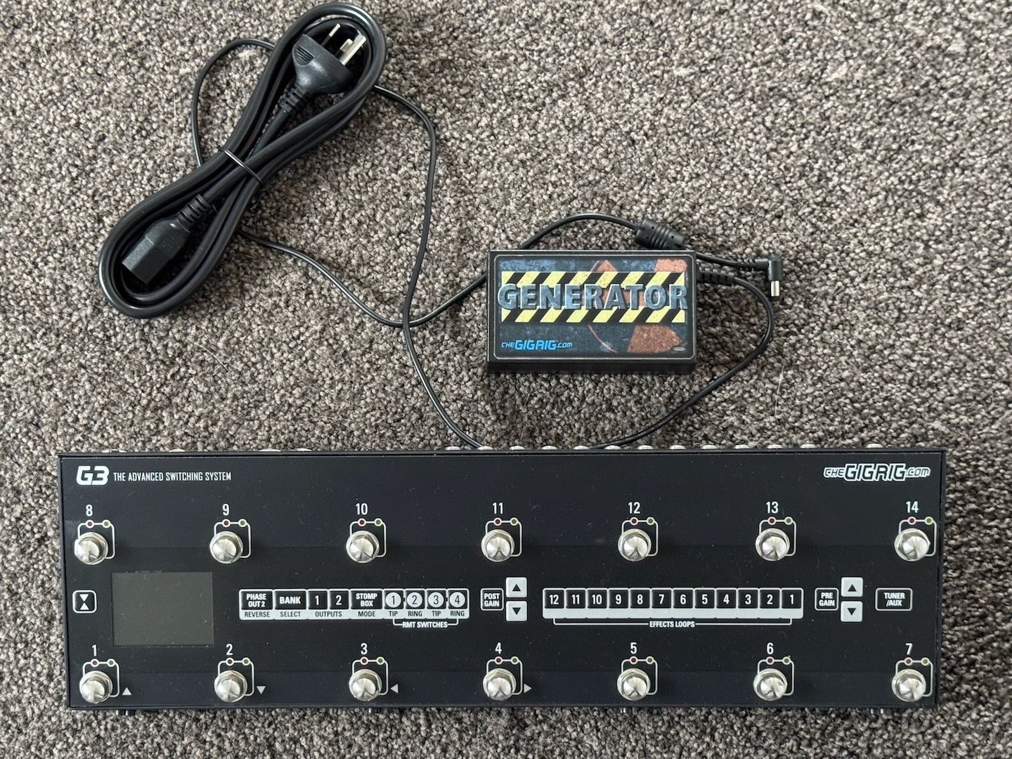 GigRig - G3 switcher - Tone Lounge