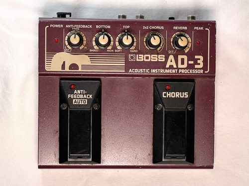 Boss AD-3 Acoustic Guitar Processor - Tone Lounge