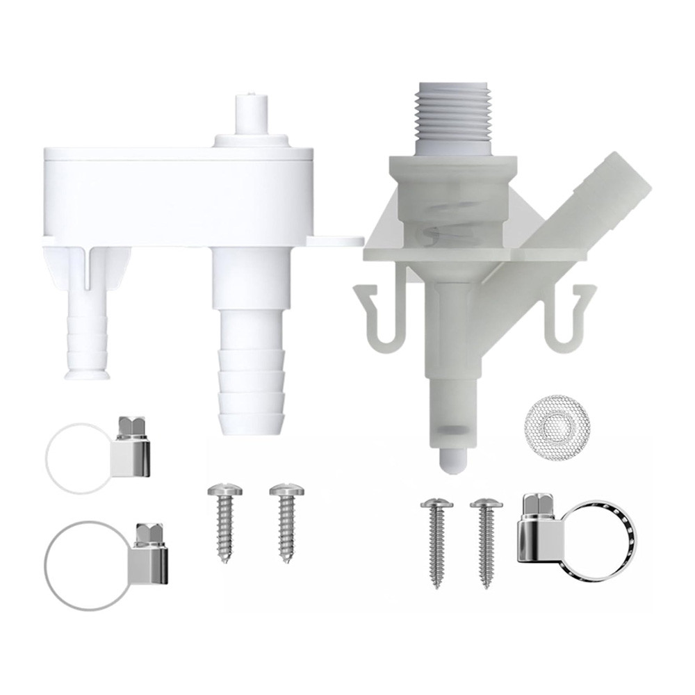 SEAFLO RV Toilet Inlet & Outlet Replacement Kit (SFTRK-015) - Fits All ...