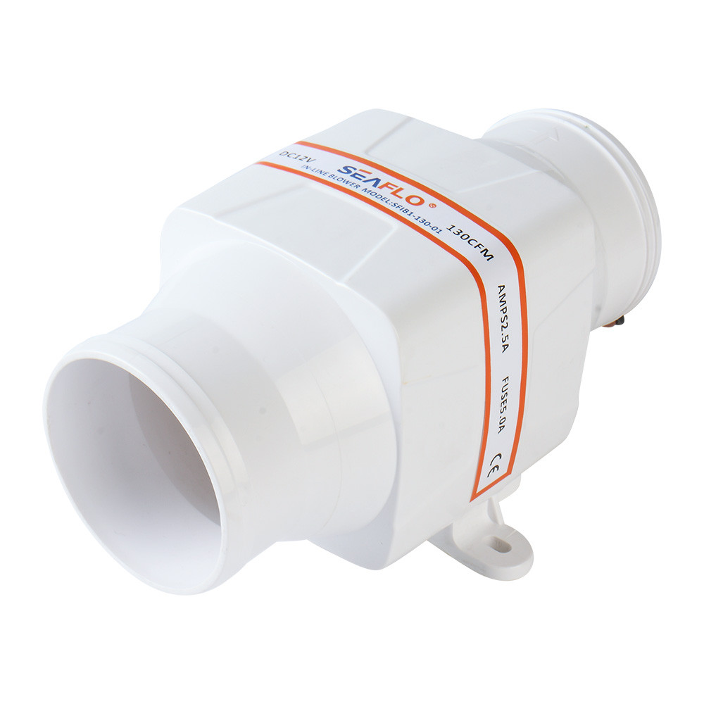 SEAFLO 01-Series 3" In-Line Blower (24V | 130CFM)