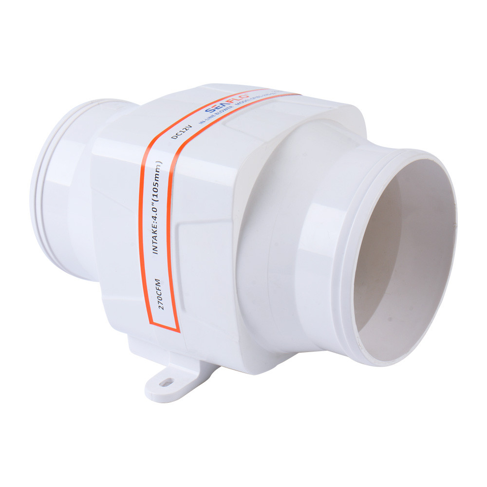 SEAFLO 02-Series 4" In-Line Blower (24V | 270CFM) - Seaflo Direct
