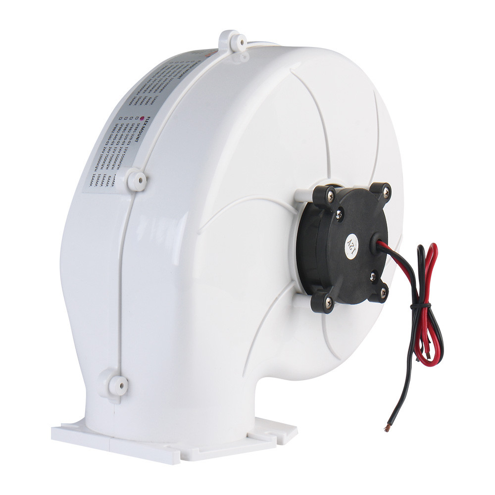 SEAFLO 03-Series 4" Flange Mount Bilge Air Blower (12V | 320CFM)