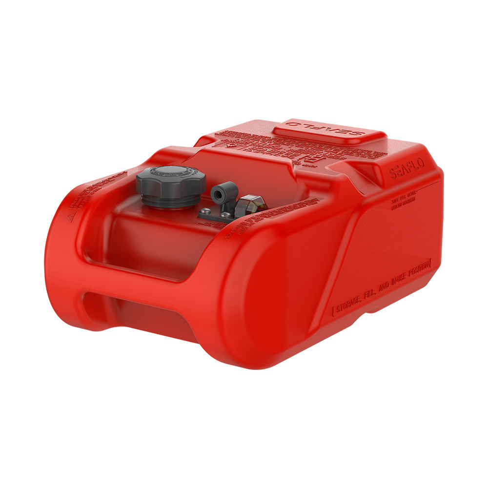 SEAFLO Portable Marine Boat Fuel Tank with Gauge (Choose 3 gal./12L or ...