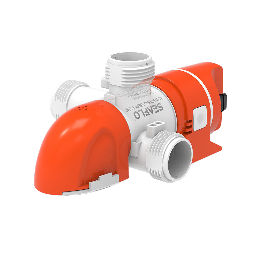 SEAFLO 14C Series 12V 1100 GPH Non-Automatic Low Profile Bilge Pump ...