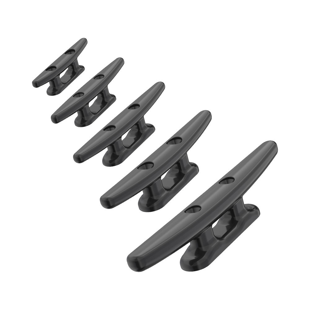 SEAFLO Boat Cleat Black Nylon Dock Cleat Kayak Cleat, 3", 4", 5", 6", 8 ...