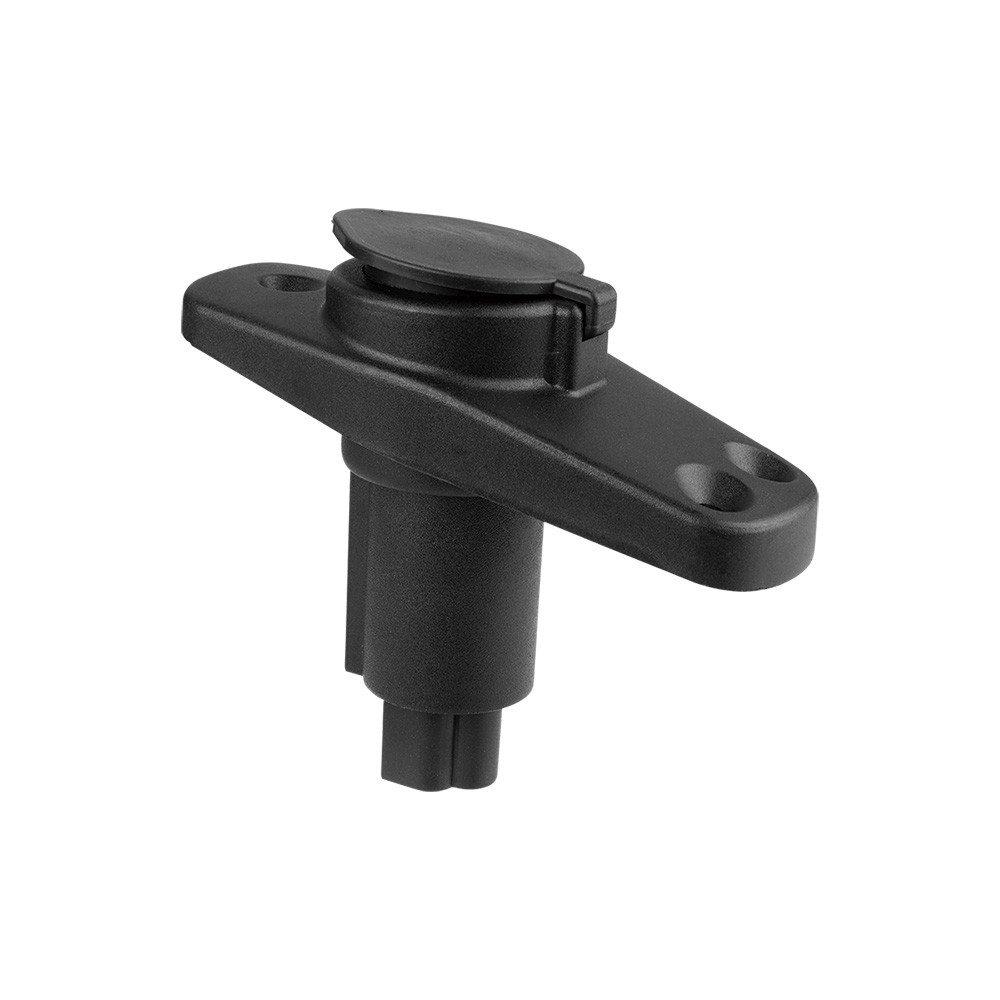SEAFLO Plastic Mounting Base for Plug-in Mount Pole Lights (Choose Size)