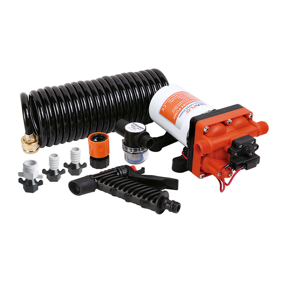 42 Series Washdown Pump Kit With 6.5m Coiled Hose（12V | 24V）
