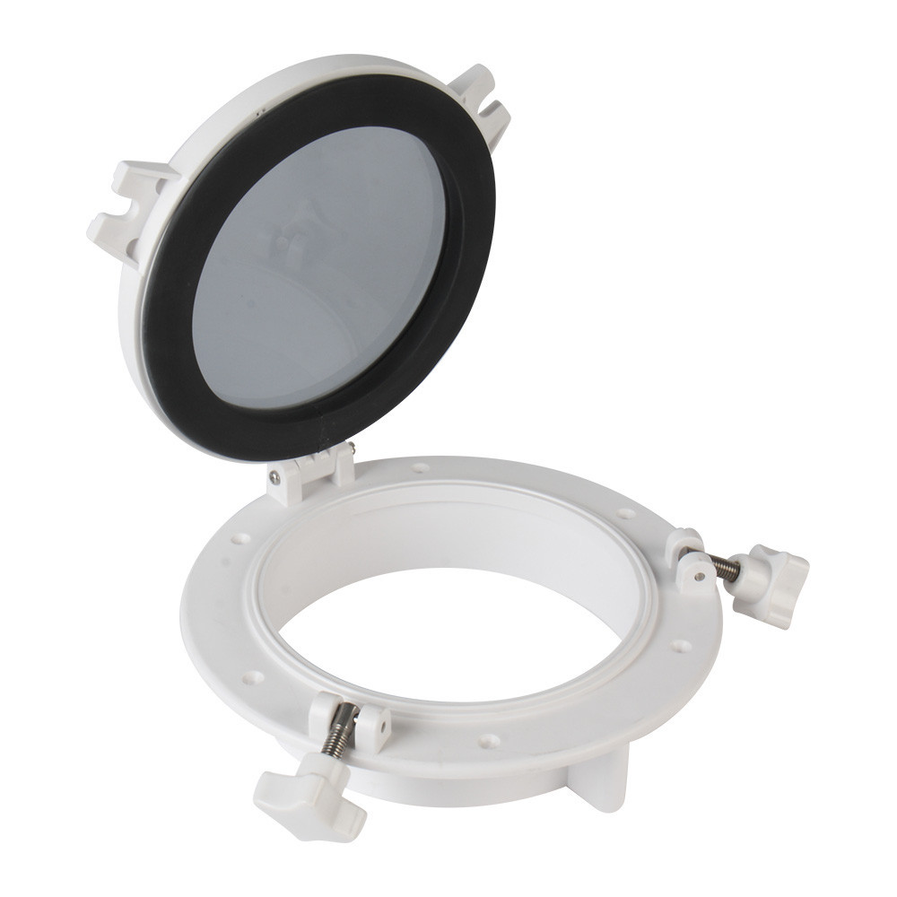 SEAFLO Round Porthole Window with ABS Plastic & Tempered Glass for Boat ...