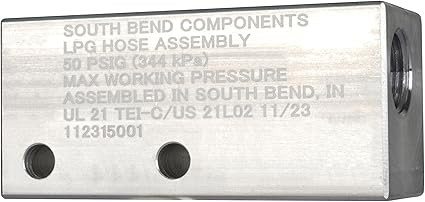 South Bend Components 3-Way Aluminum Propane/Natural Gas/Air ...