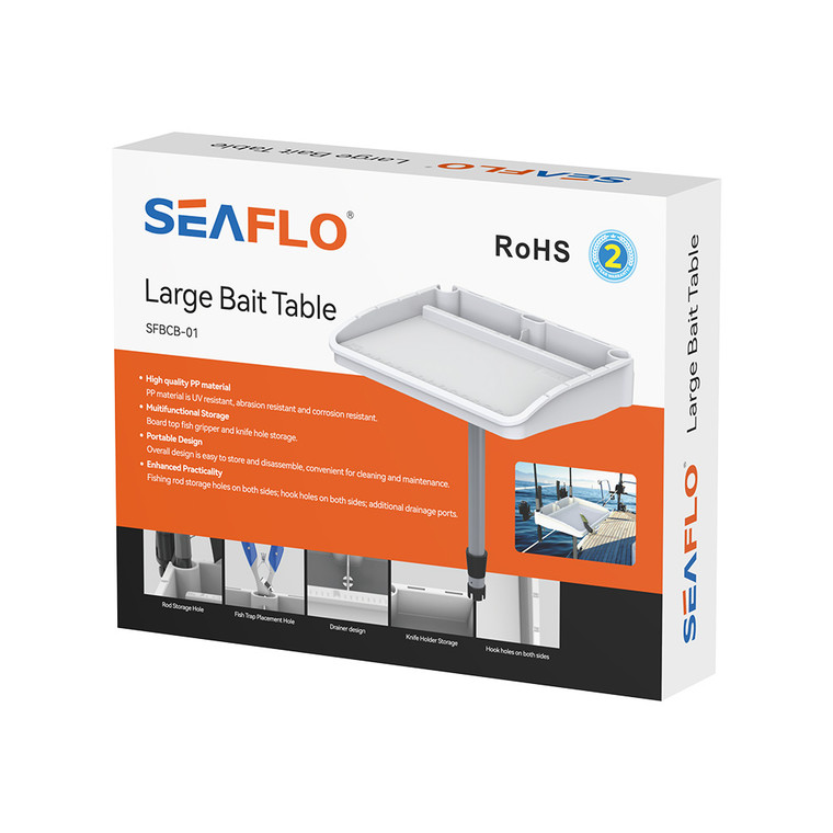 SEAFLO Small Bait Table - Seaflo Direct